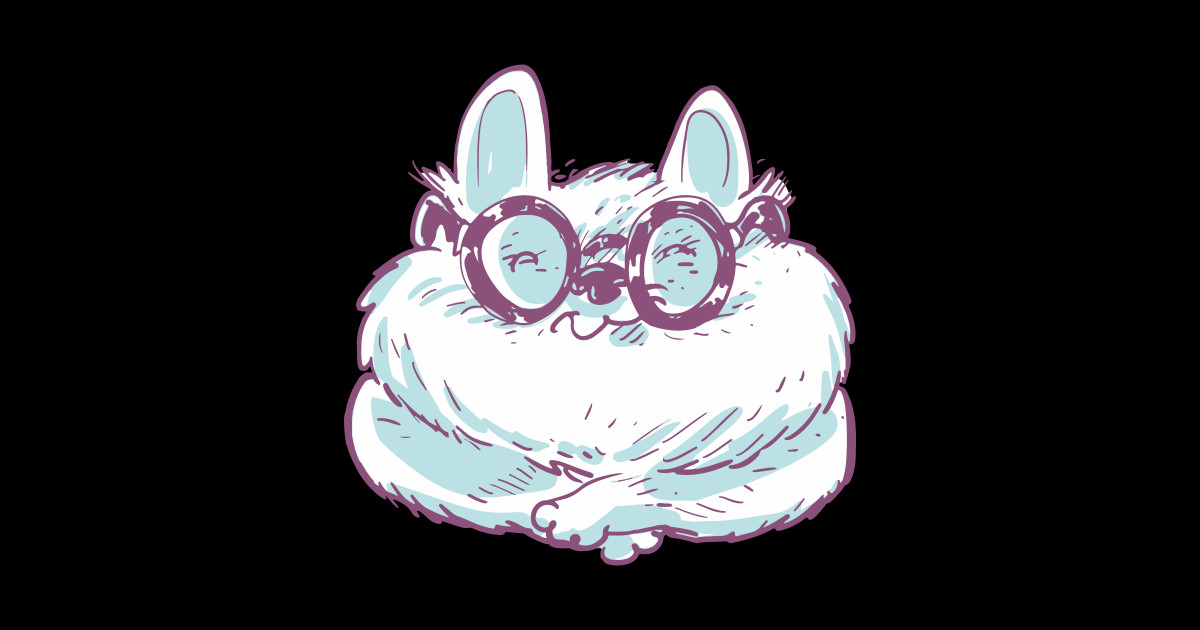 funny nerd cat cartoon - Cartoon Cats - Posters and Art Prints | TeePublic