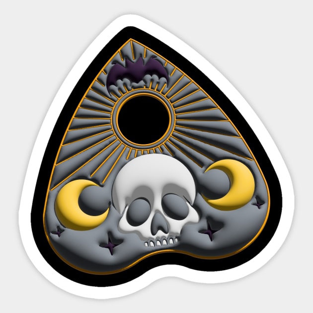 Spectral Gateway - Planchette - Sticker | TeePublic
