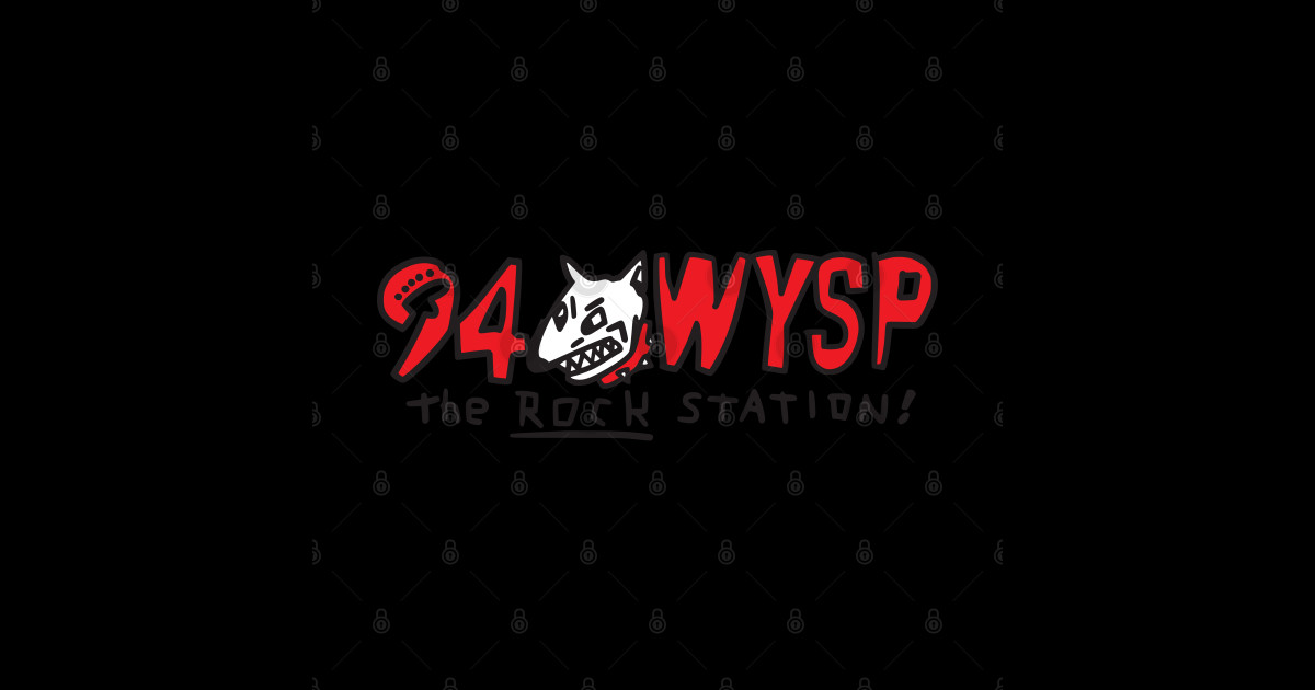 94 WYSP Philadelphia - Wysp - Sticker | TeePublic
