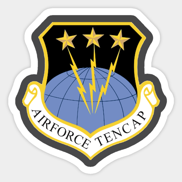 Air Force TENCAP Logo - Air Force Tencap Crest - Sticker | TeePublic
