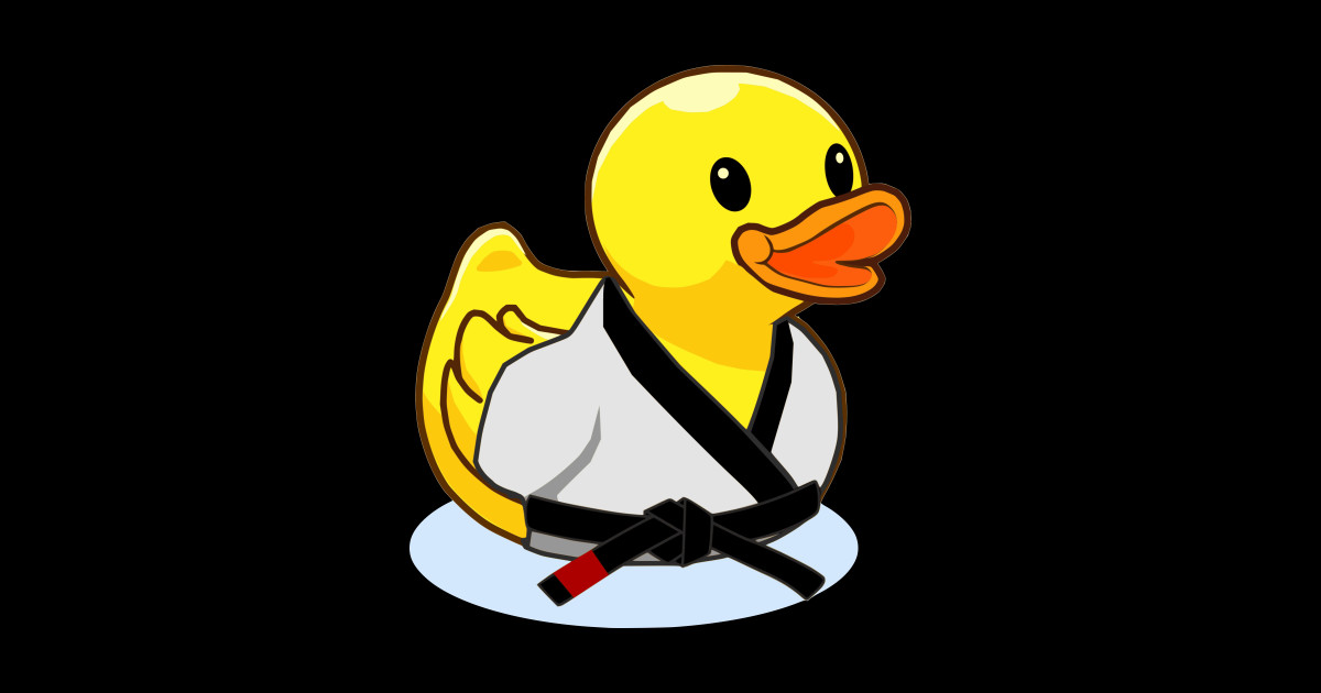 jiujitsu duck - Jiu Jitsu - Sticker | TeePublic