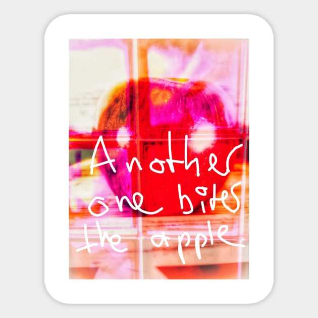 Another one bites the apple - Failure - Sticker | TeePublic