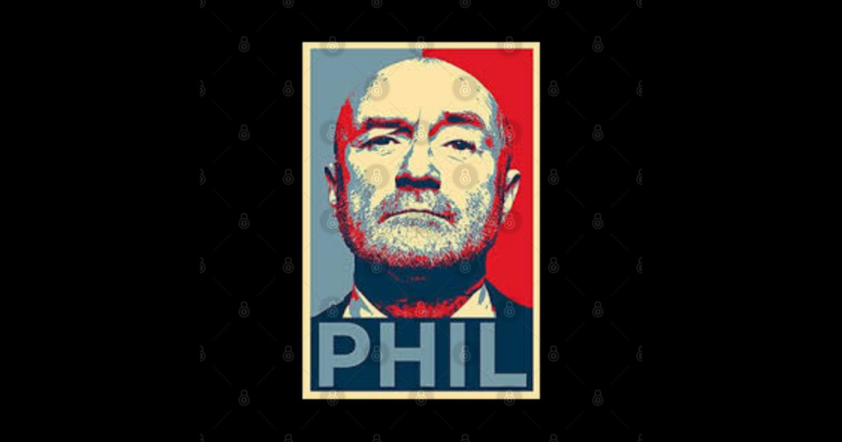 Phil collins///Aesthetic art for fans - Phil Collins - Magnet | TeePublic