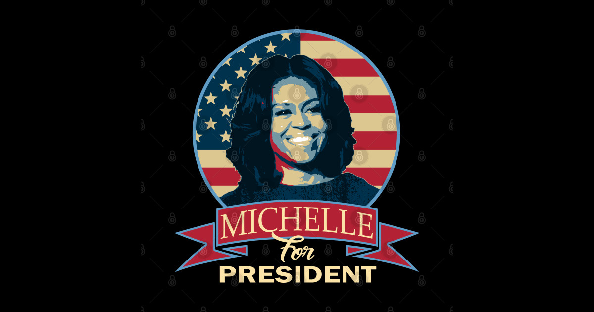 Michelle Obama For President - Michelle Obama - Sticker | TeePublic