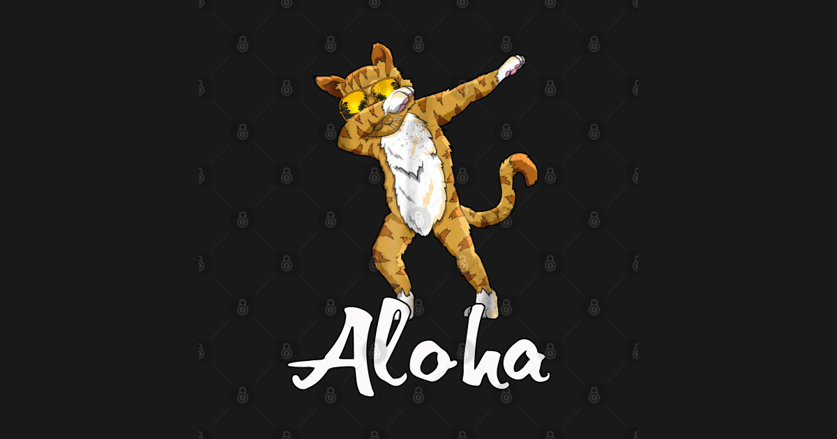 aloha funny - Aloha - Sticker | TeePublic