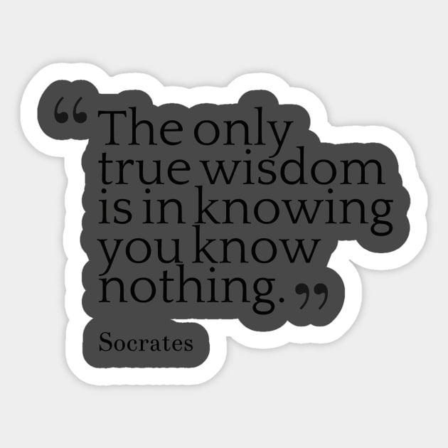 Socrates - Socrates - Sticker | TeePublic