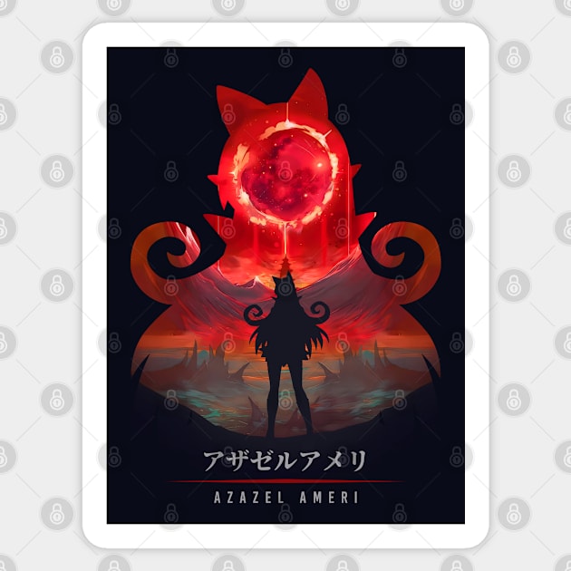 Ameri Azazel - Bloody Illusion - Anime - Sticker | TeePublic