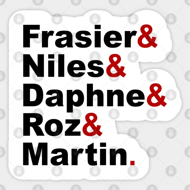 Frasier - Frasier - Sticker | TeePublic