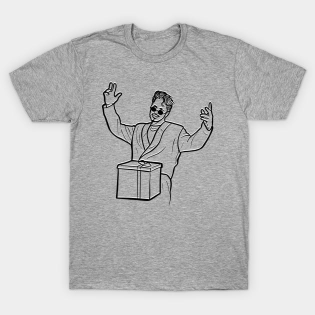 Andy Samberg in a box! - Andy Samberg - T-Shirt | TeePublic