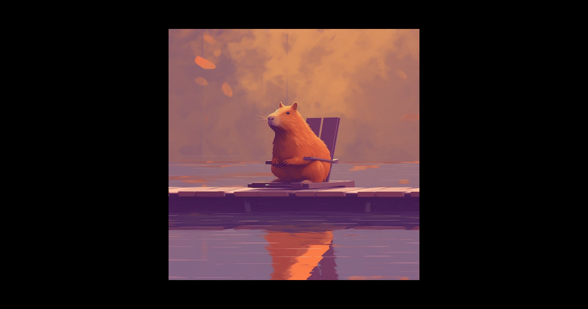 Cuddly Capybaras: The World's Most Lovable Rodents - Adorable - Sticker ...