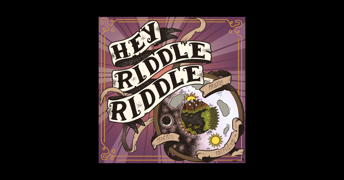 Hey Riddle Riddle logo - Hey Riddle Riddle - Sticker | TeePublic