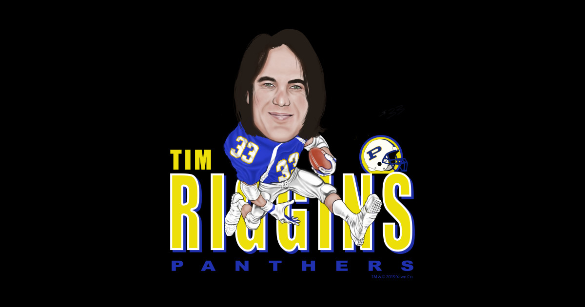 Tim Riggins - 90s NFL Throwback Shirt - Friday Night Lights - Sticker ...