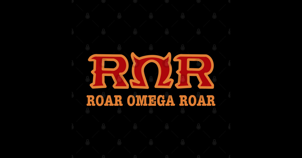 Roar omega roar - Monsters University - Sticker | TeePublic