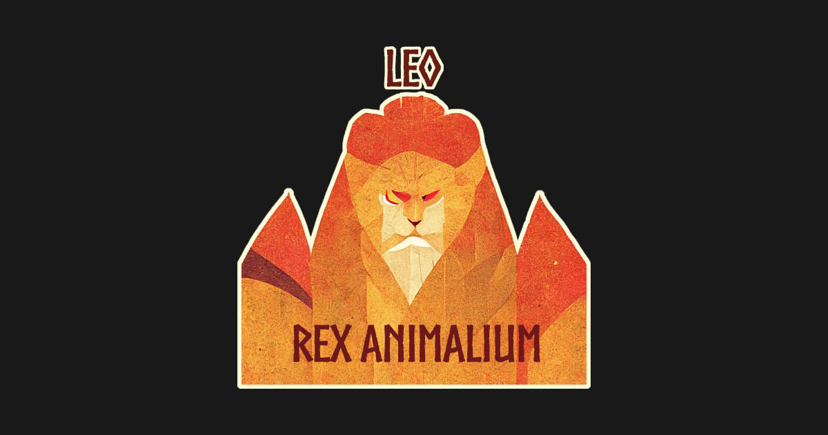 leo, rex animalium - Lion King - T-Shirt | TeePublic