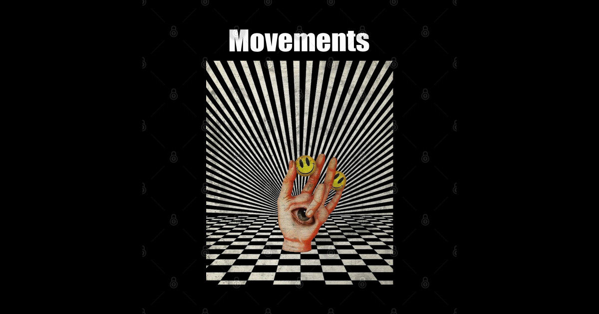 Illuminati Hand Of Movements - Movements - Sticker | TeePublic