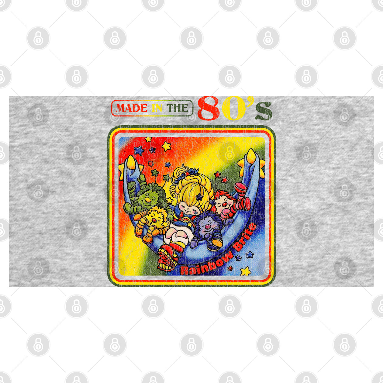 Rainbow Brite Reggae Colors 80s - Rainbow Brite - T-Shirt | TeePublic