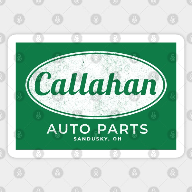 Callahan Auto Parts - vintage logo - Callahan Auto Parts - Sticker ...