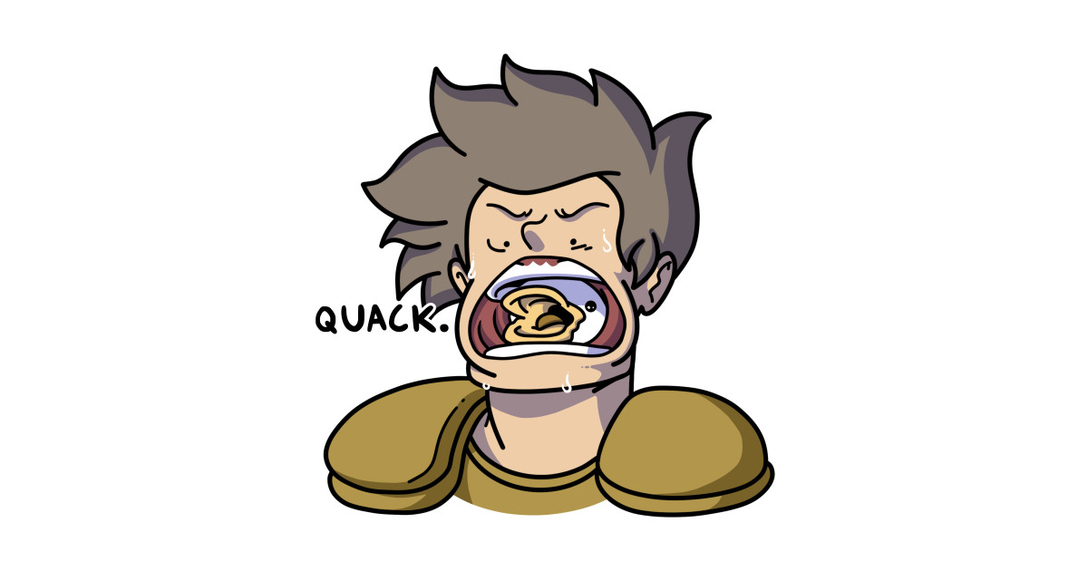 A Cursed Duck - Duck - T-Shirt | TeePublic