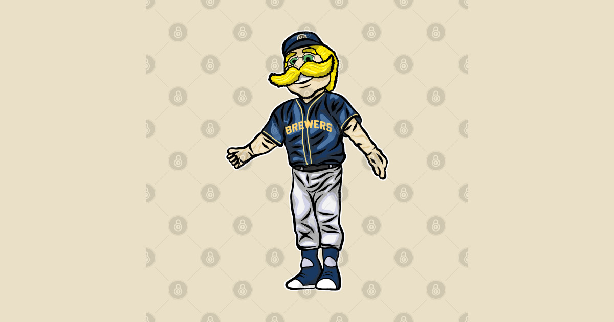 Bernie Brewer's celebration mascot - Brewers - T-Shirt | TeePublic