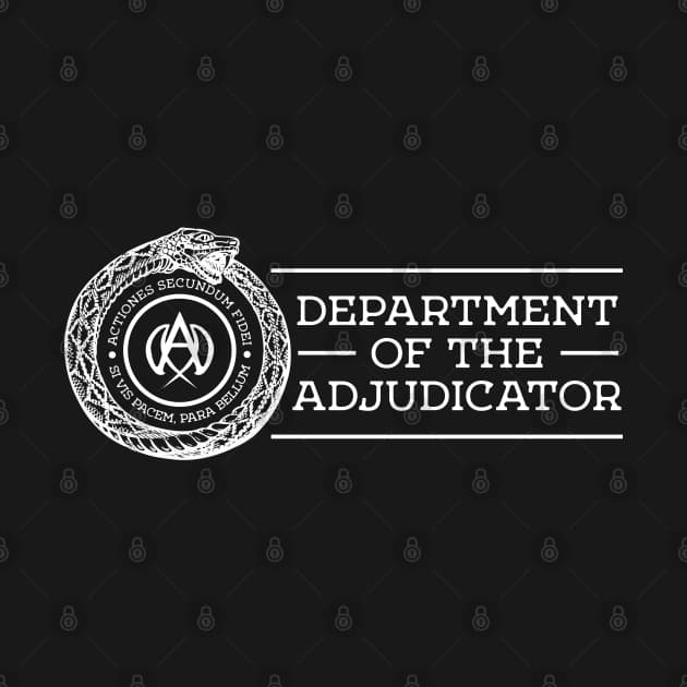 Department of the Adjudicator - John Wick - T-Shirt | TeePublic