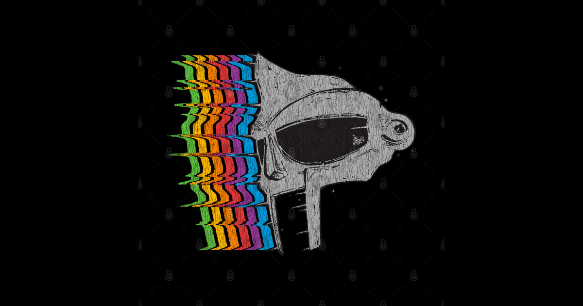 Retro Doom - Light Vintage Plastisol Texture - Mf Doom - Posters and ...