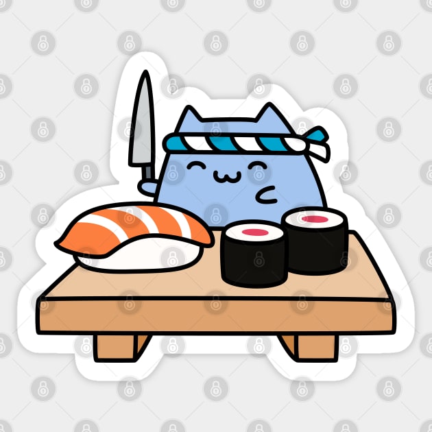 cute cat sushi
