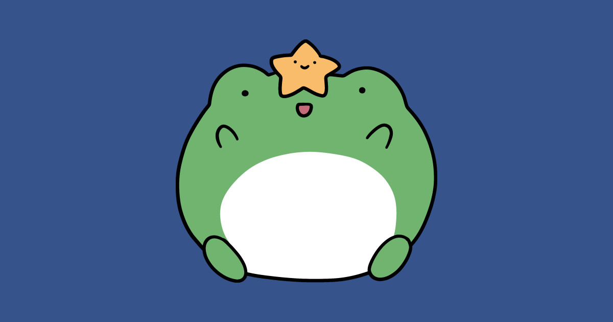 Star Frog - Frog - Sticker | TeePublic