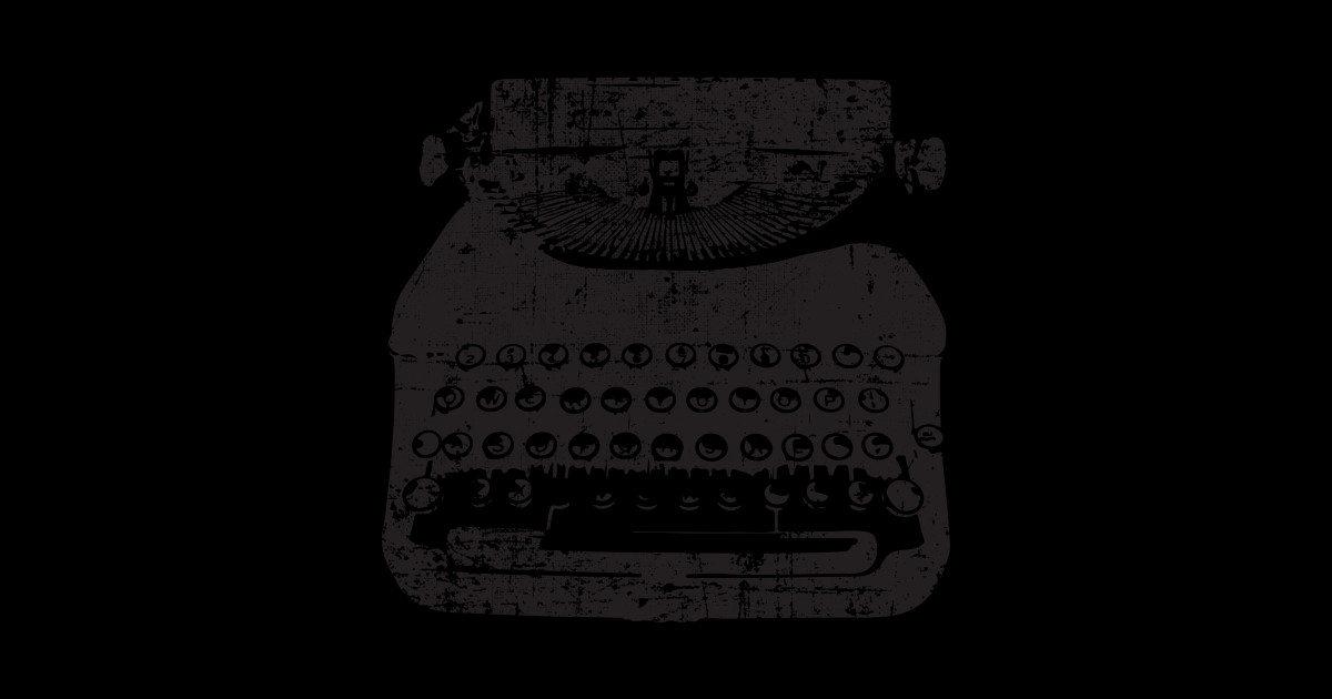 Vintage Typewriter - Writer - Posters and Art Prints | TeePublic