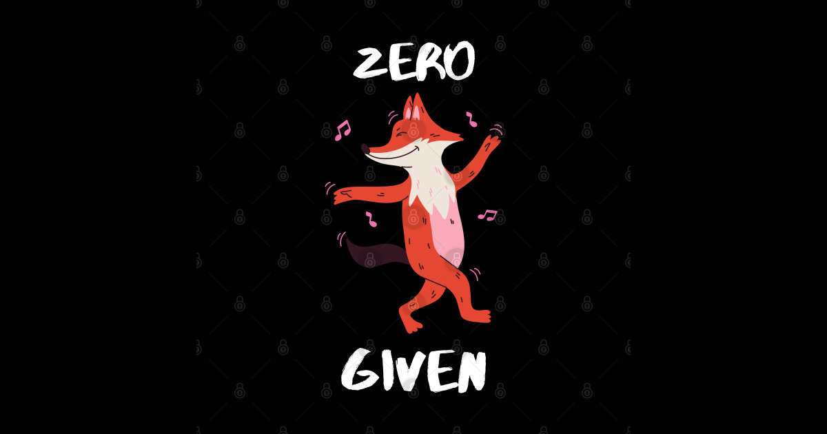 Zero Fox Given - Archcity - Sticker | TeePublic