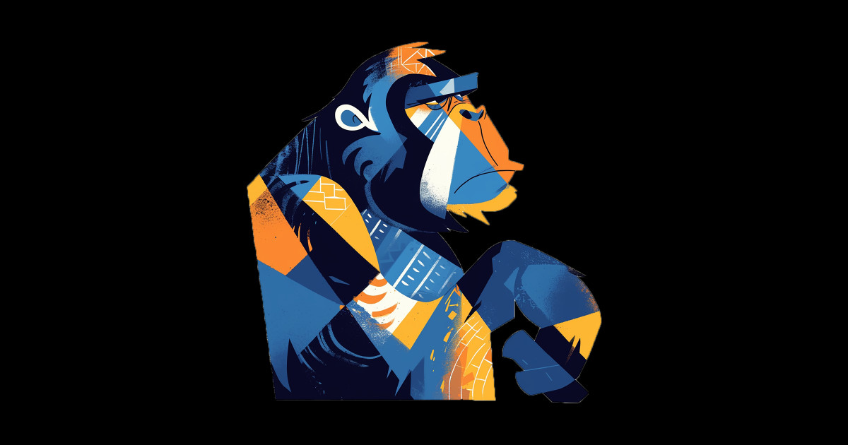 ape - Ape - Sticker | TeePublic