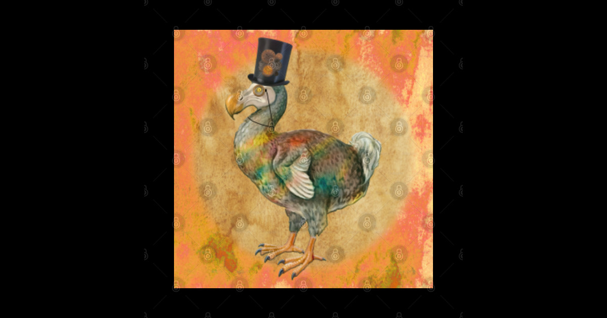 Mr. Dodo - Dodo - Sticker | TeePublic