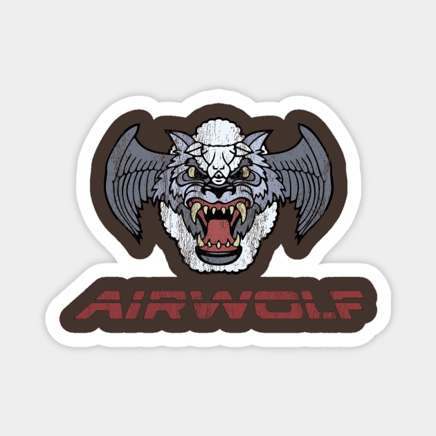 Airwolf Logo - Airwolf - Magnet | TeePublic