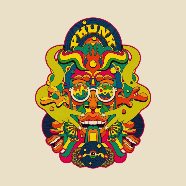 Phunk Monster - T-Shirt | TeePublic