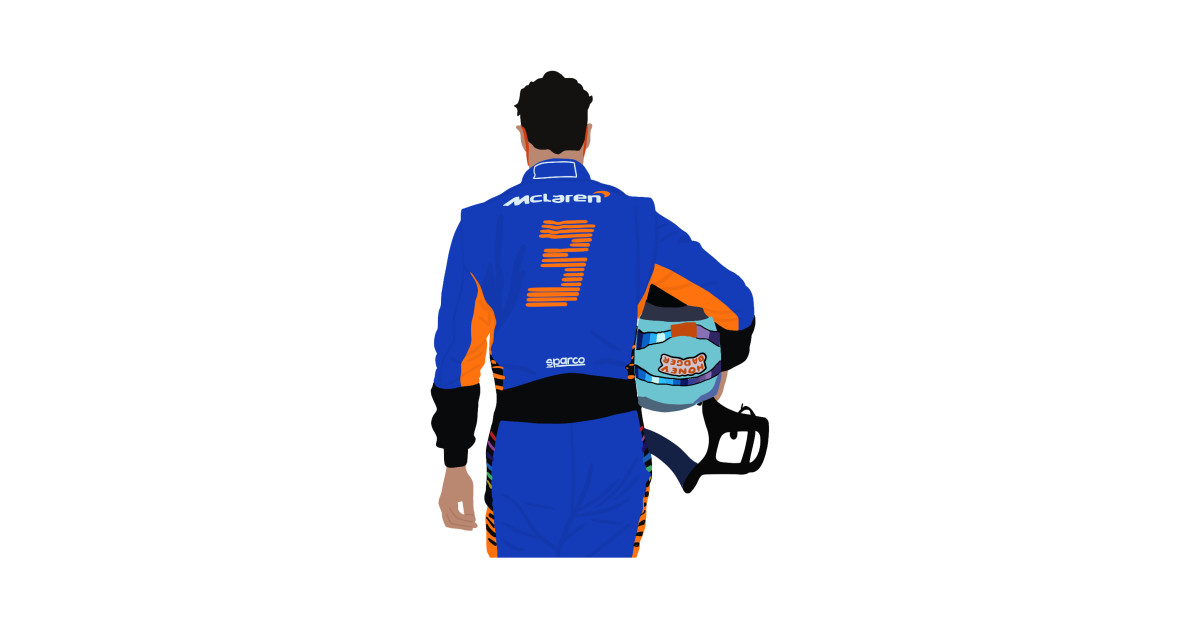 Daniel Danny Ric at the 2021 Baku Grand Prix - Daniel - T-Shirt | TeePublic