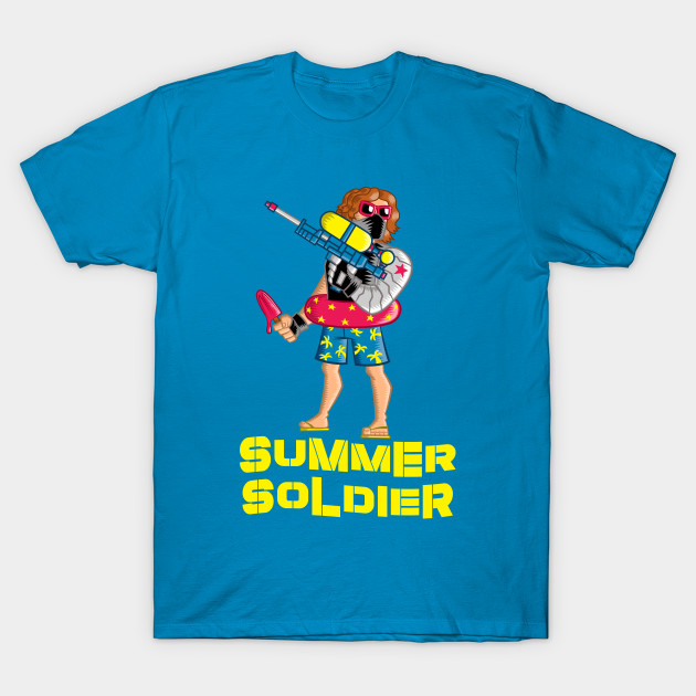 Summer Soldier - Captain America - T-Shirt | TeePublic