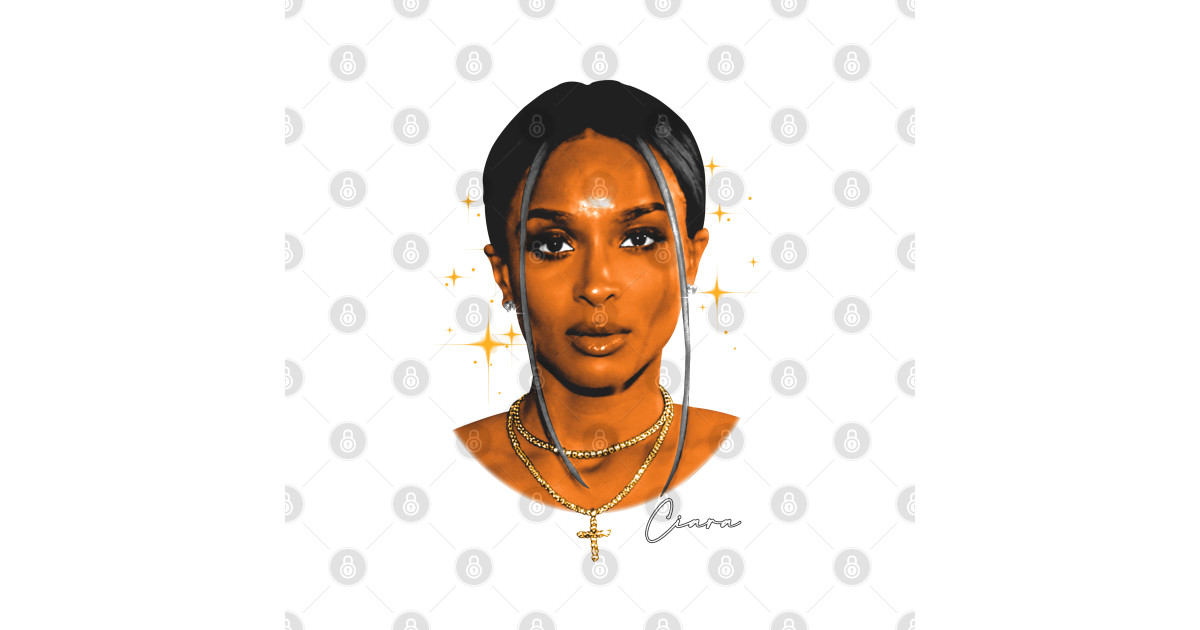 Ciara Big Face - Ciara - T-Shirt | TeePublic