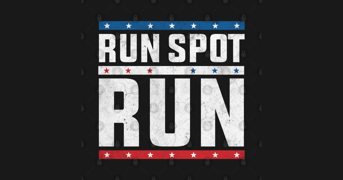 run spot run trump 2024 - Run Spot Run Trump - T-Shirt | TeePublic