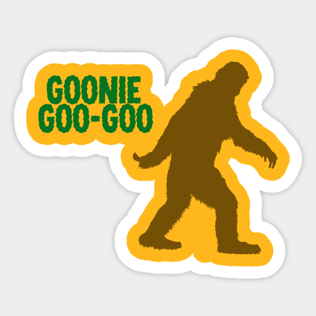 Goonie Goo-Goo - Big Foot - Sticker | TeePublic