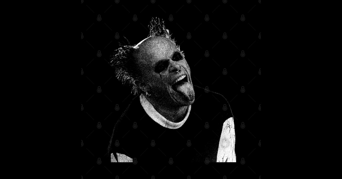 Retro Keith Flint - The Prodigy - Sticker | TeePublic