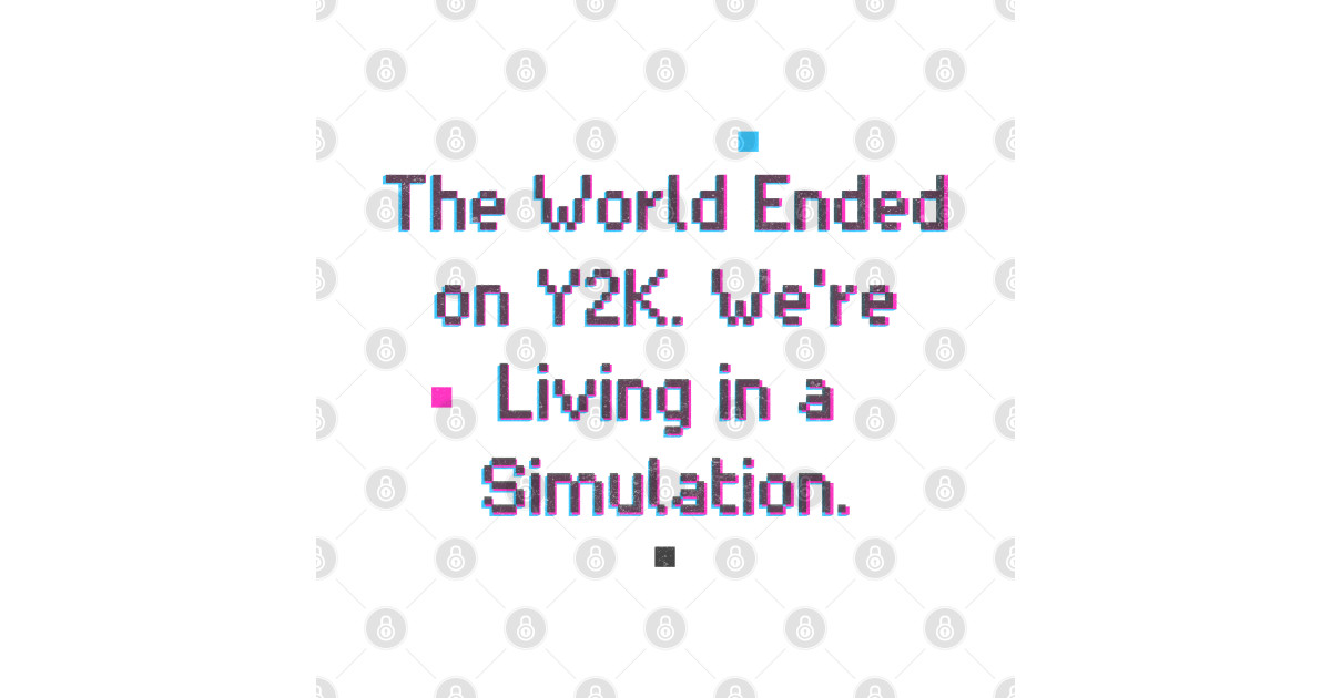 y2k, y2k aesthetic, cyber y2k, y2k designs, simulation theory - Y2k - T-Shirt | TeePublic