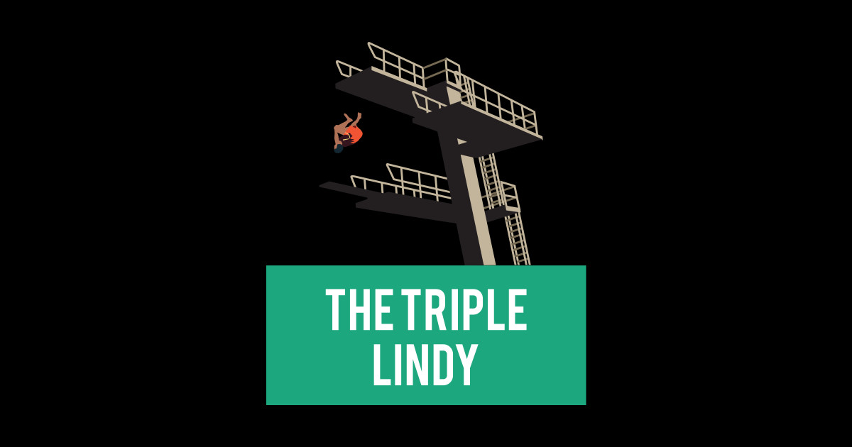 The Triple Lindy - Funny - Posters and Art Prints | TeePublic