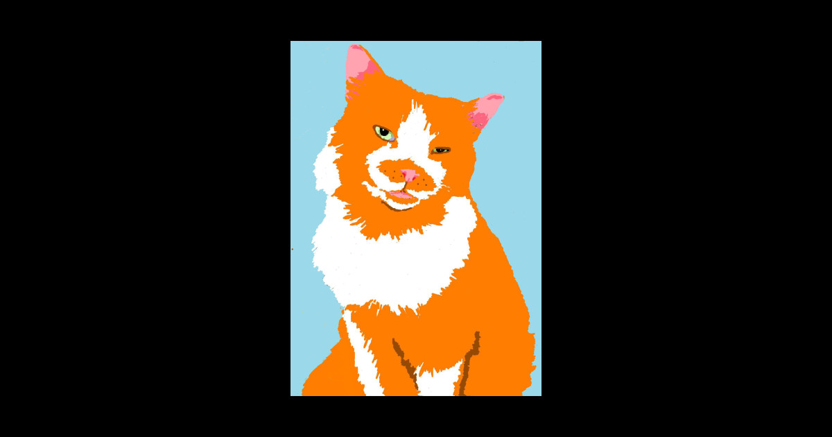 Dougie - Cat - Sticker | TeePublic