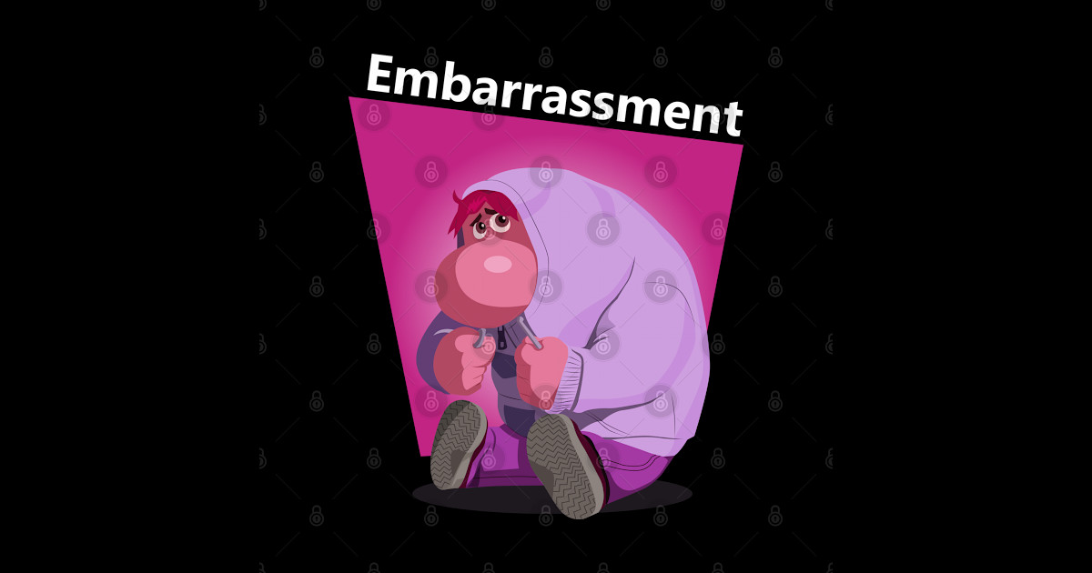 Embarrassment Inside Out 2 Movie - Inside Out - Sticker | TeePublic