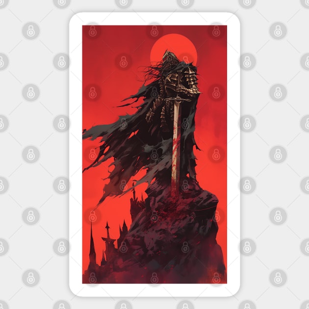 Guts Berserk Armor - Anime Merch - Sticker | TeePublic