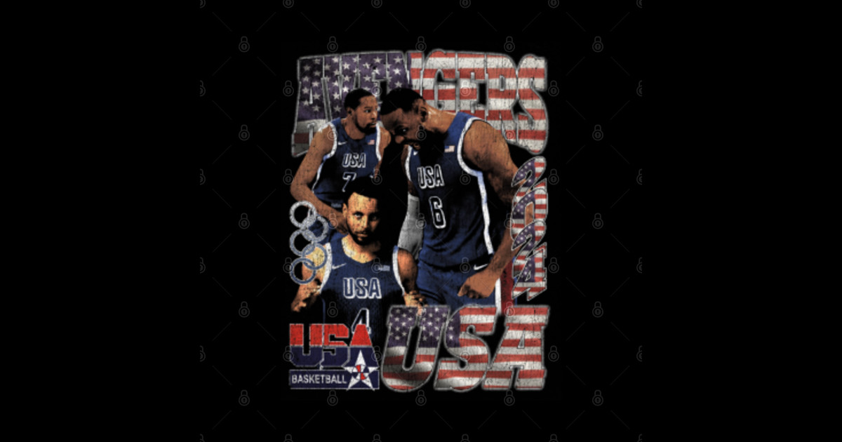 Men Basketball Team USA - Usa Basketball Team - Posters and Art Prints ...