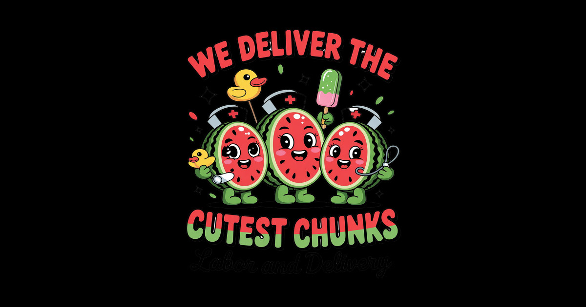 We Deliver The Cutest Chunks Labor and Delivery Summer Beach - We ...