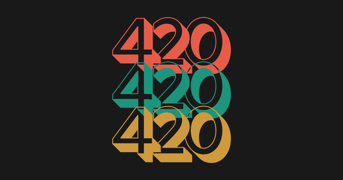 420 funny number - 420 - T-Shirt | TeePublic