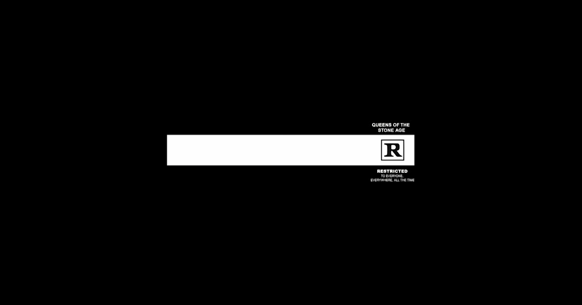 Queens Of The Stone Age Rated R - Queens Of The Stone Age - Sticker ...