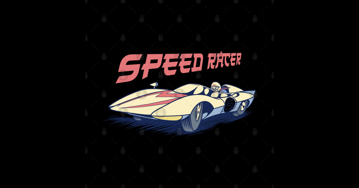 Vintage Speed Racer - Speed Racer - Sticker | TeePublic