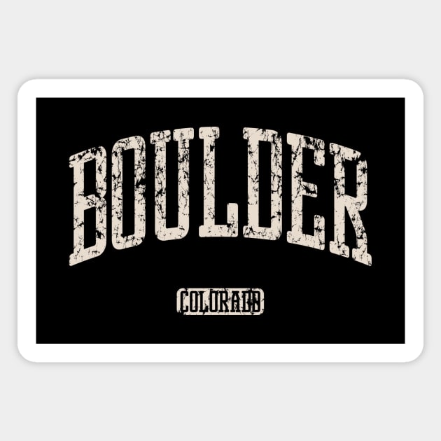 Boulder Colorado - Boulder Colorado - Sticker | TeePublic
